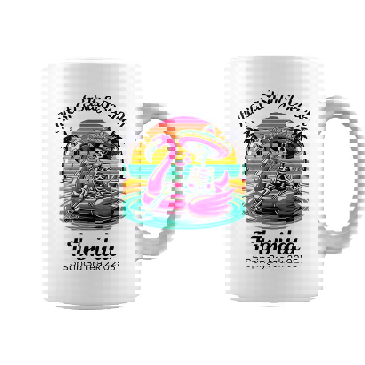 Just A Salty Beach Florida Spring Break 2025 Graphic Print Coffee Mug ...