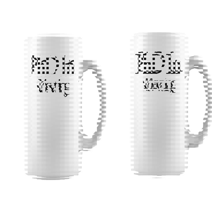 PhD In Mewing Meowing Mog Meme Graphic Print Coffee Mug - Monsterry AU