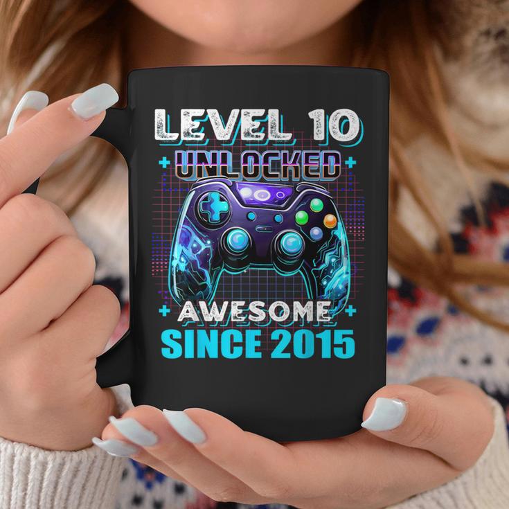 10Th Birthday Boy Level 10 Gamer 10 Year Video Game Party Coffee Mug ...