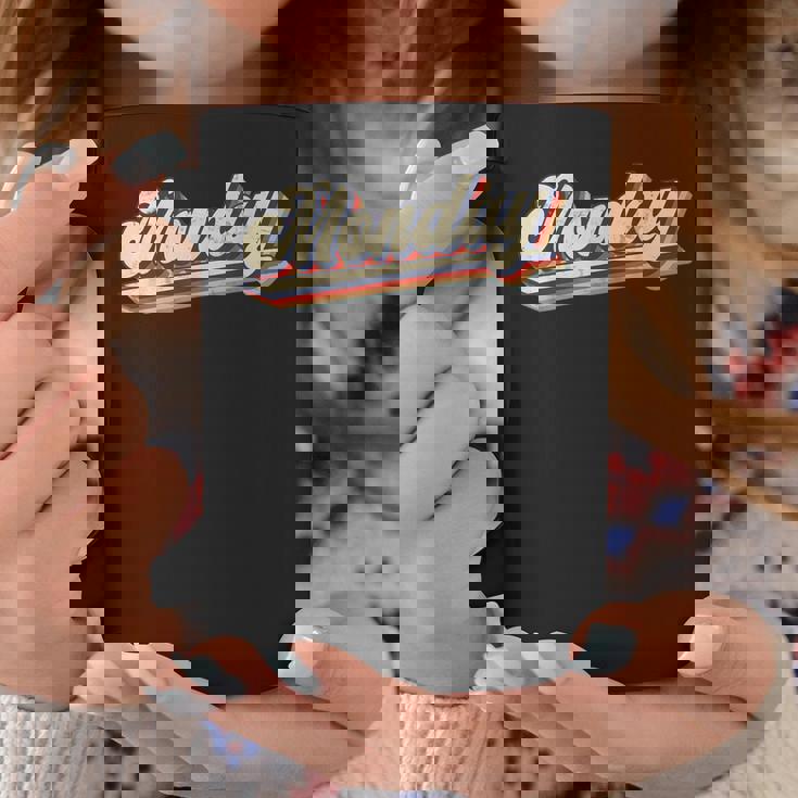 Days Of The Week Graphic Monday Coffee Mug - Seseable