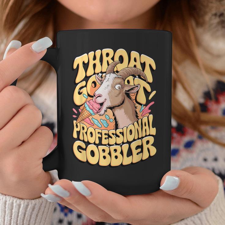 Embarrassing Throat Goat Inappropriate Adult Humor Coffee Mug | Mazezy