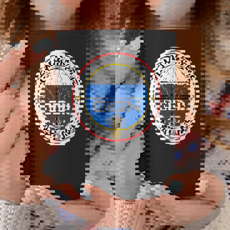 Gign National Gendarmerie Intervention Group Con Logotipo Taza de café ...