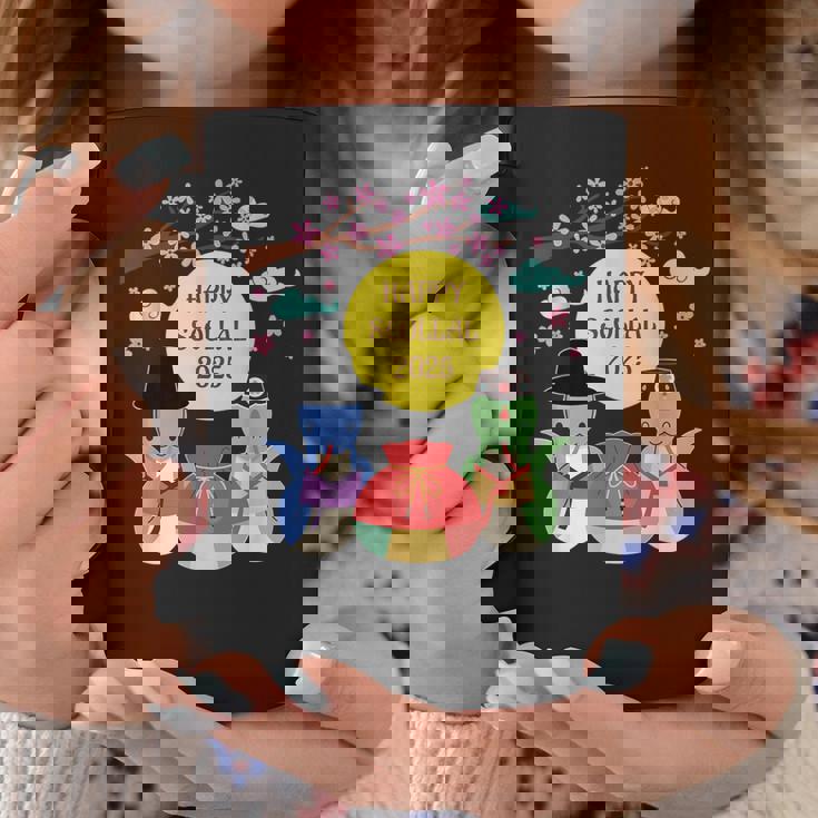 Happy Seollal 2025 Korean Lunar New Year Of The Snake Coffee Mug ...