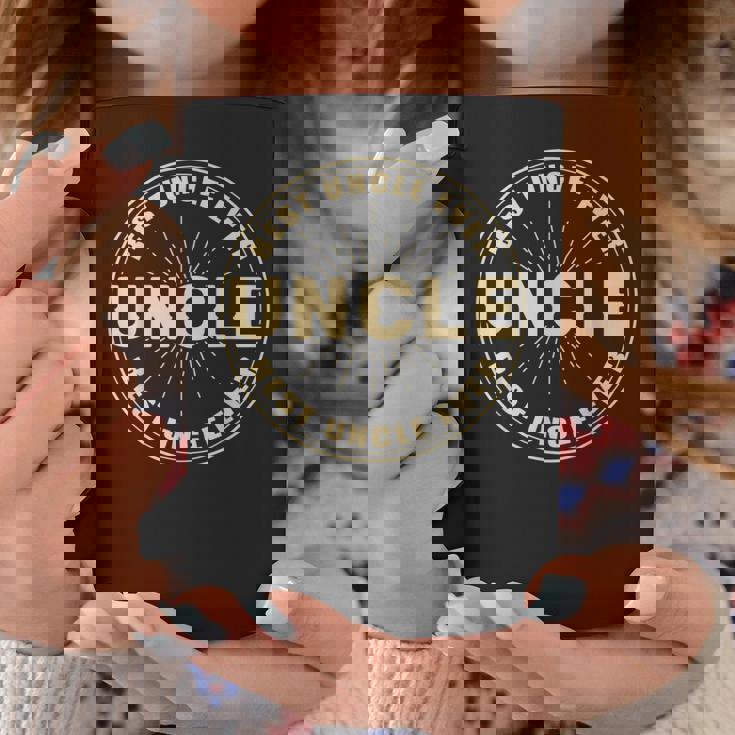 Hombre Best Uncle Ever Divertida Para El Día Del Padre Taza de café ...