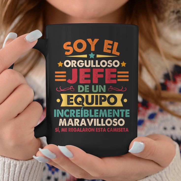 Jefe Orgulloso Jefe De Un Equipo Increíblemente Maravilloso Taza de ...