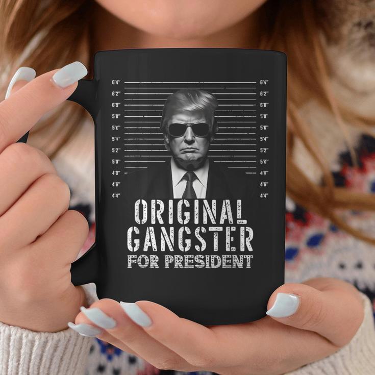 Original Gangster For President Donald Trump Mugshot Graphic Print ...