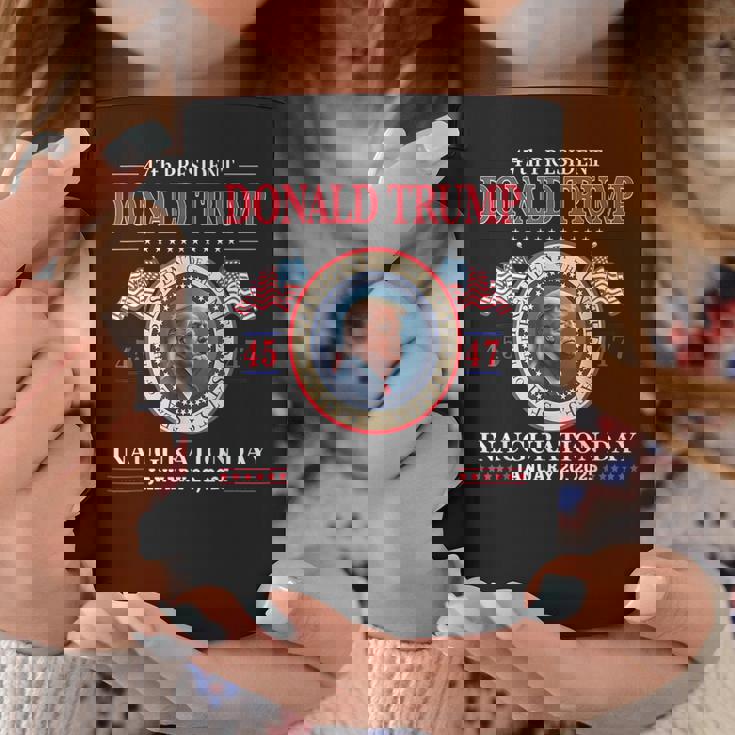 President Donald Trump Inauguration Day 2025 47Th Usa Flag Coffee Mug ...