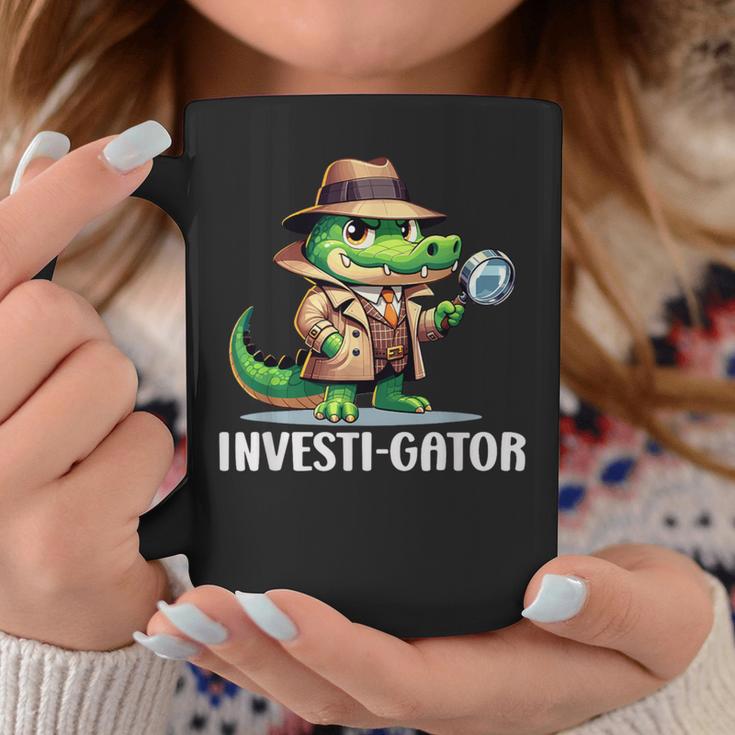 Private Investigator PI Alligator Pun Detective Spy Graphic Print ...