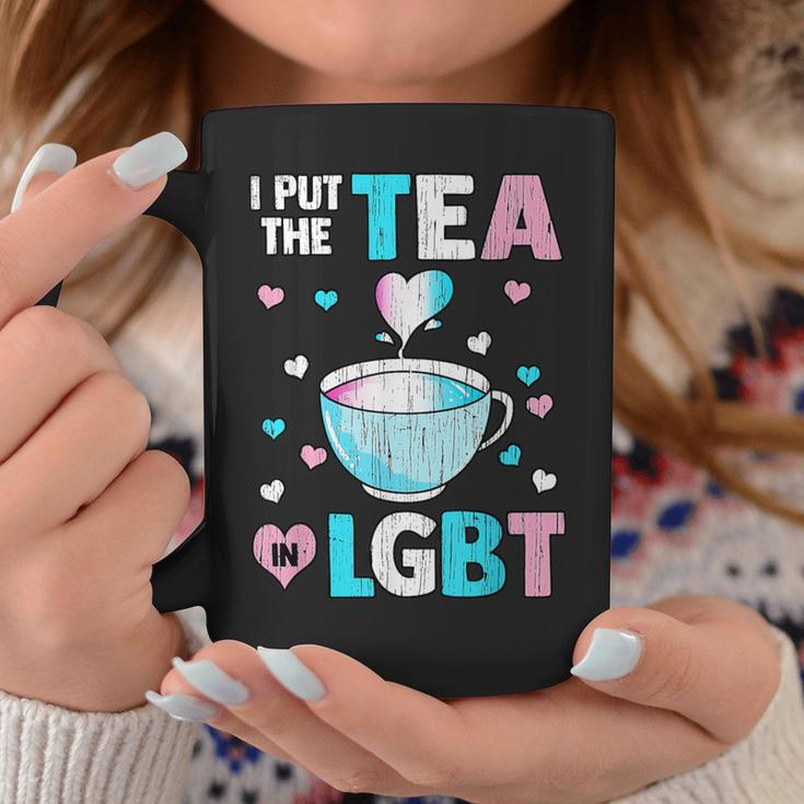 I Put The Tea In LGBT Humorous Transgender Tea Pun Graphic Print Coffee ...