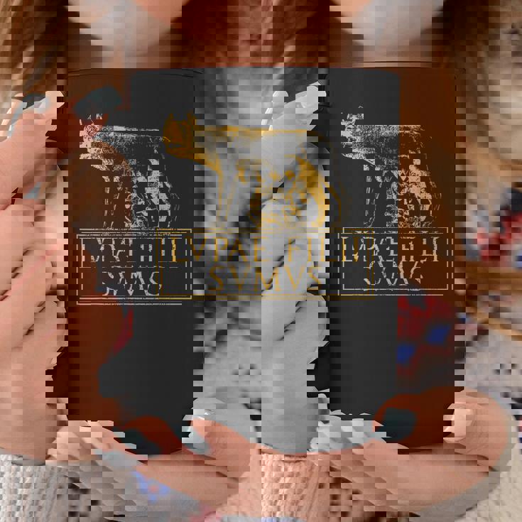 Roma Lupa Cita Del Imperio Romano Antigua De Roma Taza de café - Regaloses