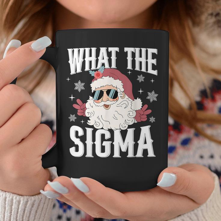 What The Sigma Santas Claus Christmas Sigma Men Graphic Print Coffee ...