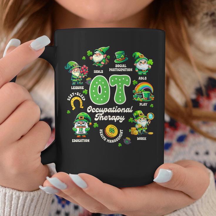 St Patrick's Day Ot Occupational Therapy Ot Squad Therapist Coffee Mug ...