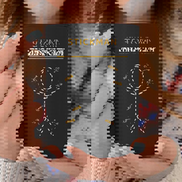 Stick Figures Anatomy Chart Anatomist Stickman Anatomy Graphic Print ...