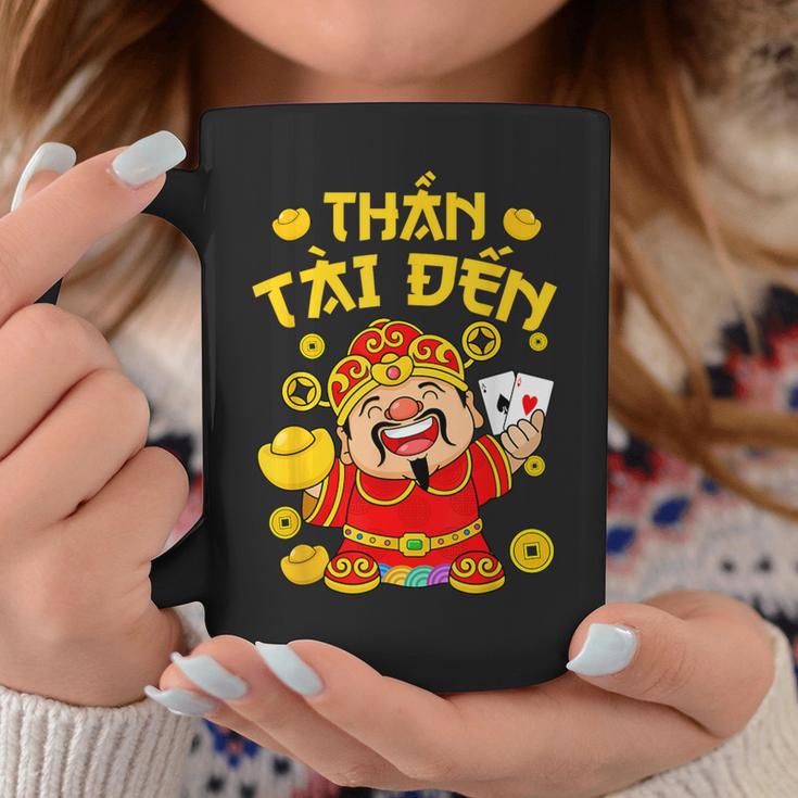 Than Tai Den Chuc Mung Nam Moi Happy New Year Vietnamese Tet Coffee Mug ...