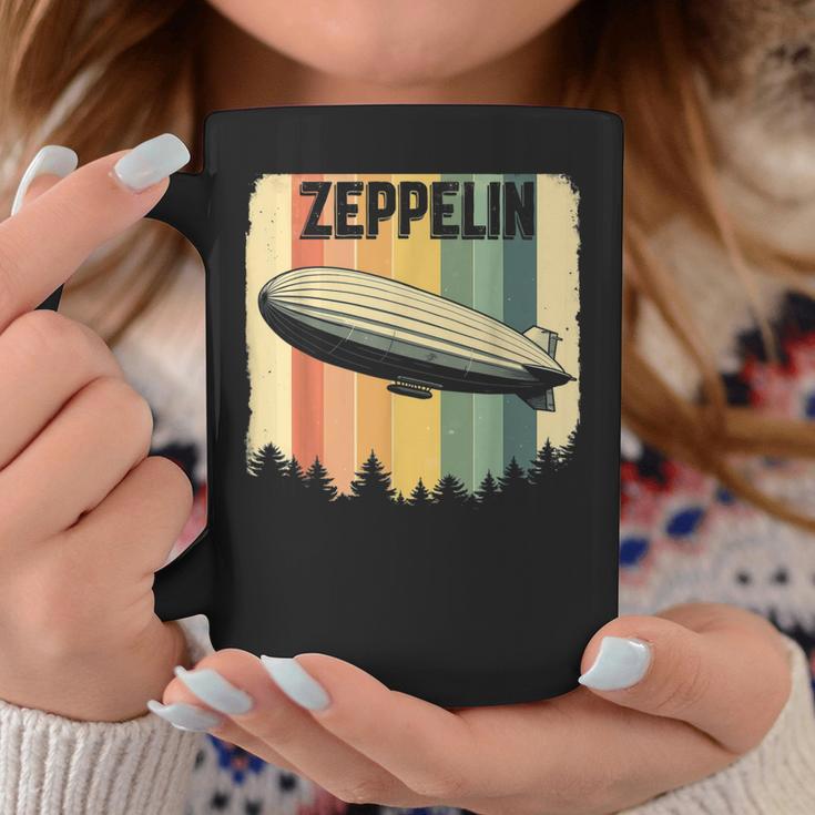 Zeppelin T Zepelin Vintage 70S 80S Dirigible Airship Coffee Mug | Mazezy