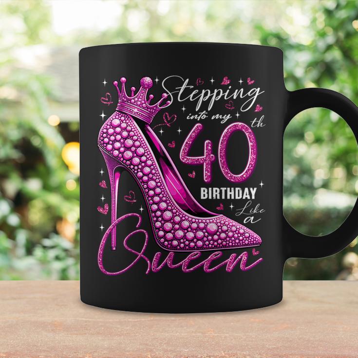 40 Year Old High Heels Stepping Into My 40th Birthday Graphic Print ...
