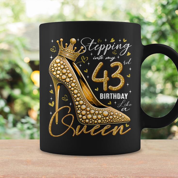 43 Year Old High Heels Stepping Into My 43rd Birthday Graphic Print ...