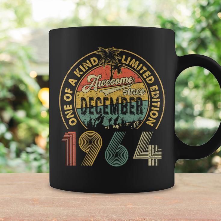 60 Years Old December 1964 Vintage 60th Birthday Graphic Print Coffee ...