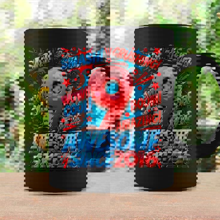9 Year Old For Boys 9Th Birthday Boy 9 Year Old Boy Coffee Mug - Seseable