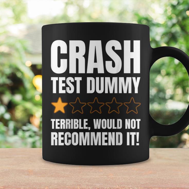 Broken Bone Injury & Crash Test Dummy Graphic Print Coffee Mug ...