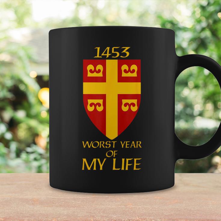 Byzantine Flag 1453 Worst Year History Meme Joke Graphic Print Coffee ...
