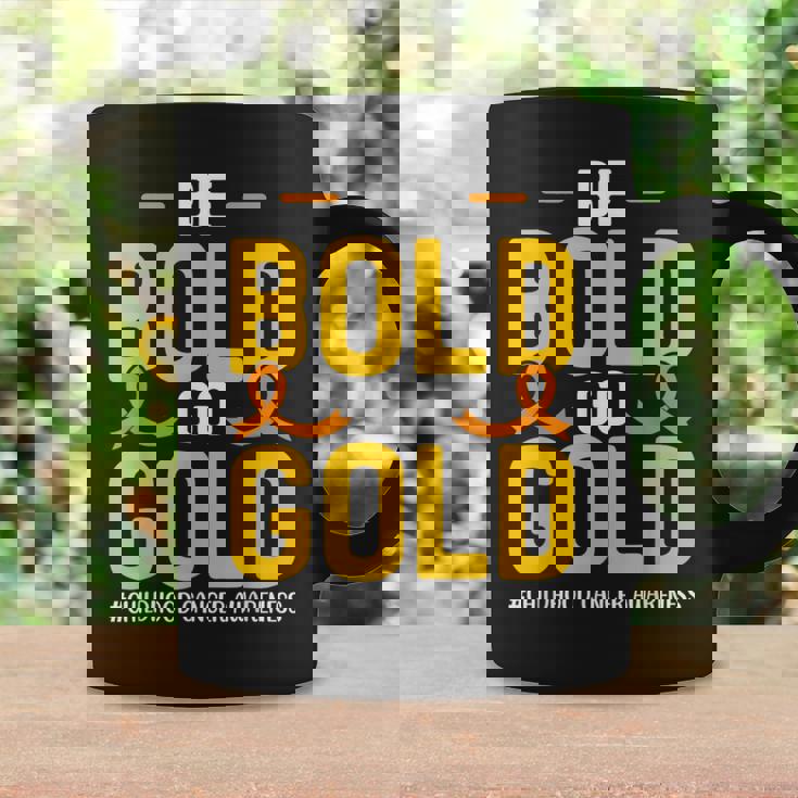 Childhood Be Bold Go Gold Childhood Cancer Awareness Graphic Print ...