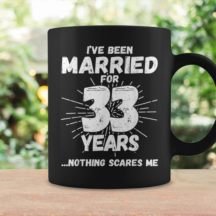 Couples Married 33 Years 33rd Wedding Anniversary Graphic Print Coffee ...