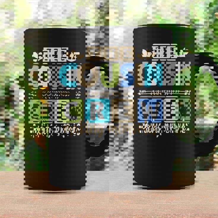Cousin Crew 2025 Making Memories Family Vacation Camp Kids Graphic Print Coffee Mug - Monsterry