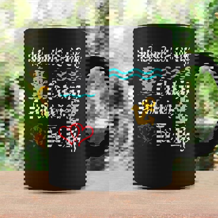 Cruise Ship Couple Husband & Wife Cruising Partners For Life Graphic ...