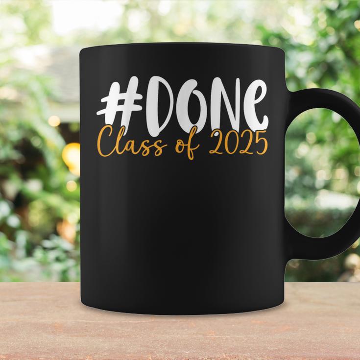 Done Class Of 2025 Graduation Graduate Senior Class Of 25 Graphic Print ...
