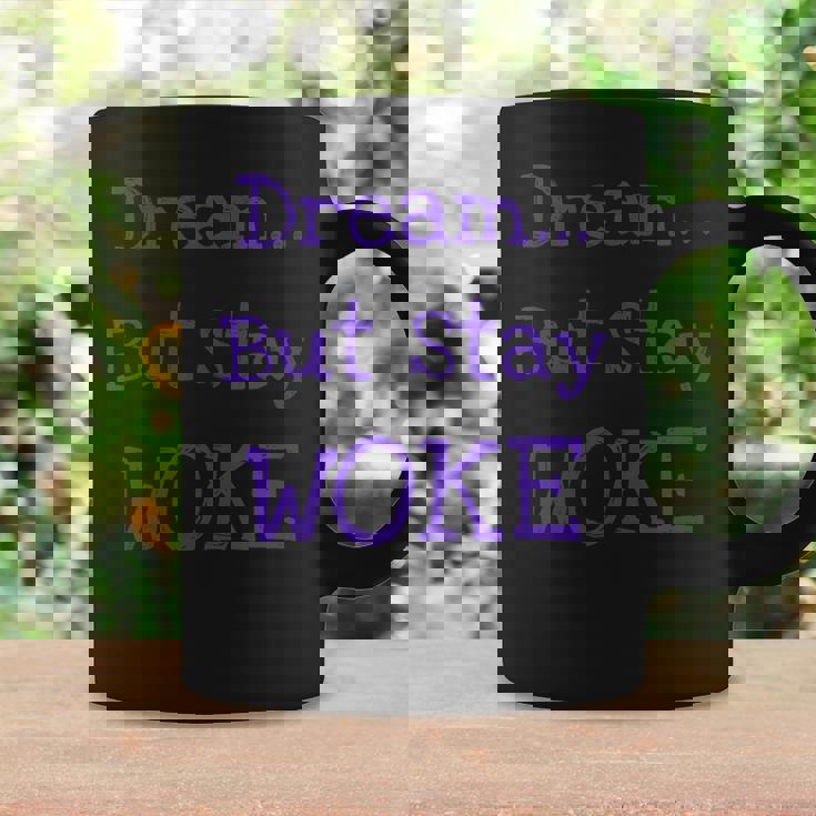 DreamBut Stay Woke Cultural Pride Awareness Graphic Print Coffee Mug ...