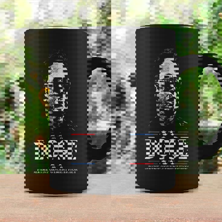 Elon Sunglasses DOGE Department Of Government Efficiency Coffee Mug ...