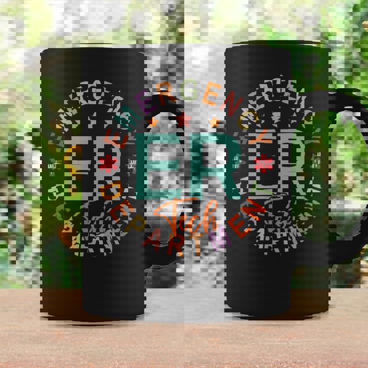 Emergency Department Tech Emergency Room Tech Er Tech Graphic Print Coffee Mug - Monsterry
