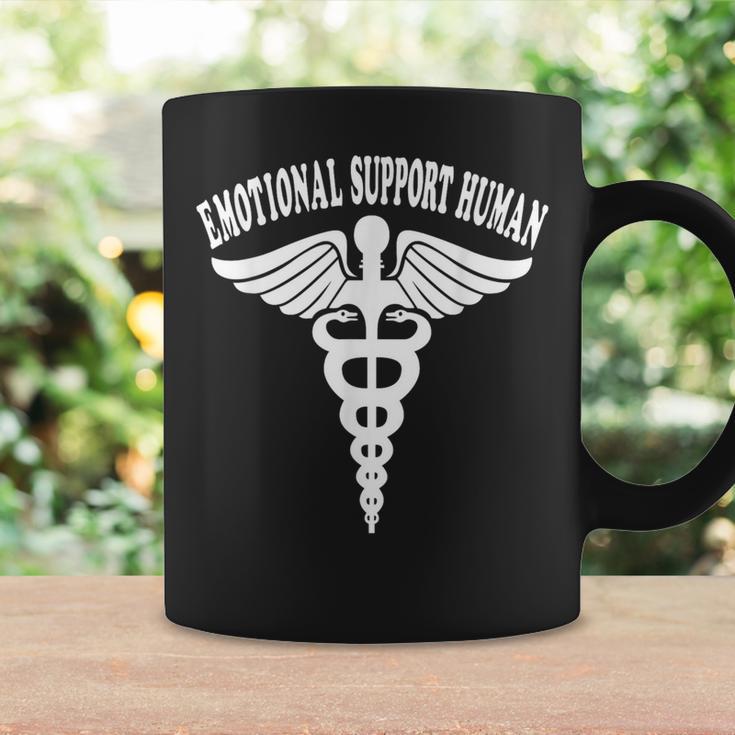 Emotional Support Human Service Dog Joke Service People Graphic Print ...