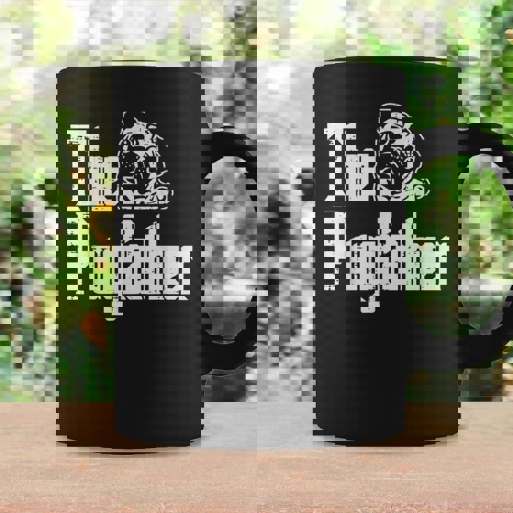 Fathers Day The Pug Father Pug Daddy Papa Fur Dad Dog Owner Coffee Mug ...