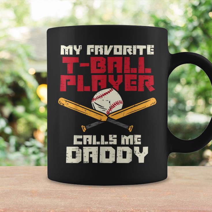 Favorite Tball Player Daddy Baseball Family Dad Papa Men Graphic Print ...