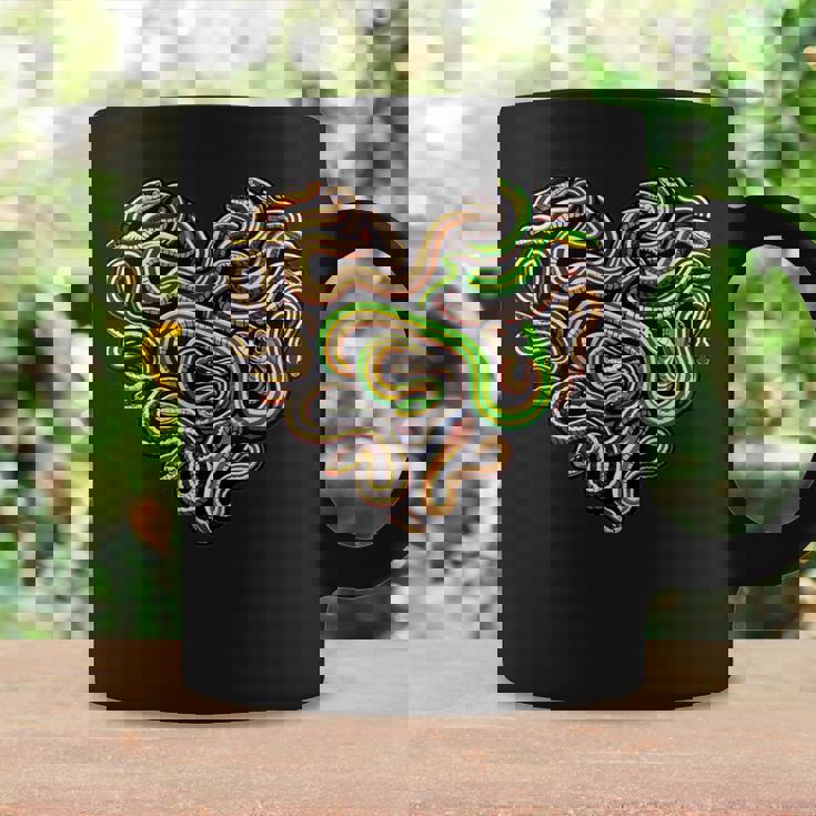 Garter Snake Lover Reptile Snakes Graphic Print Coffee Mug - Monsterry