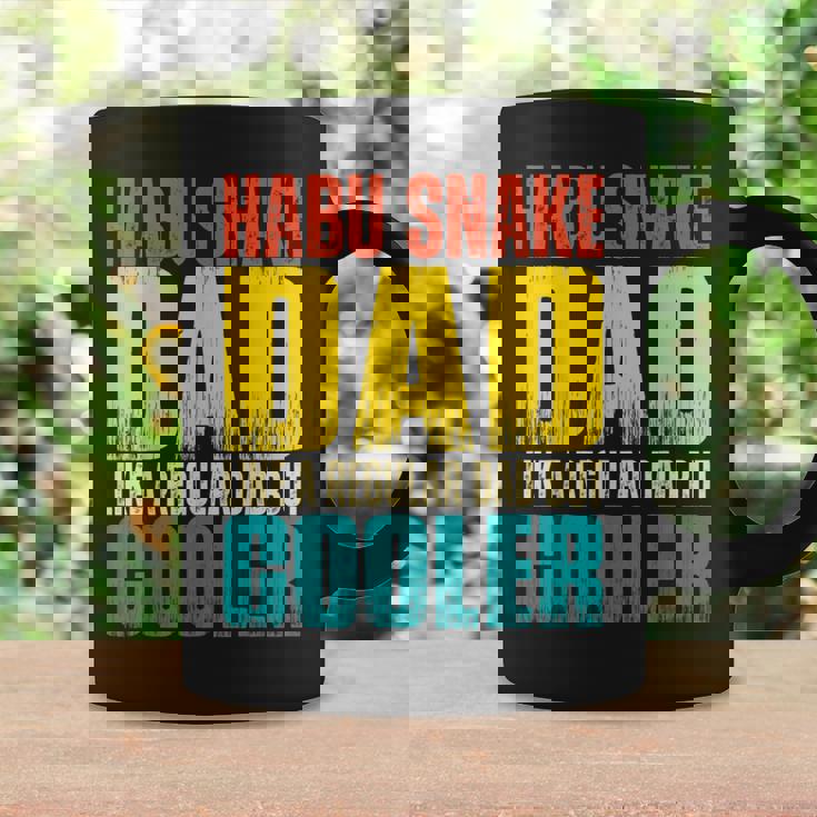 Habu Snake Dad Like a Regular Dad But Cooler Graphic Print Coffee Mug ...