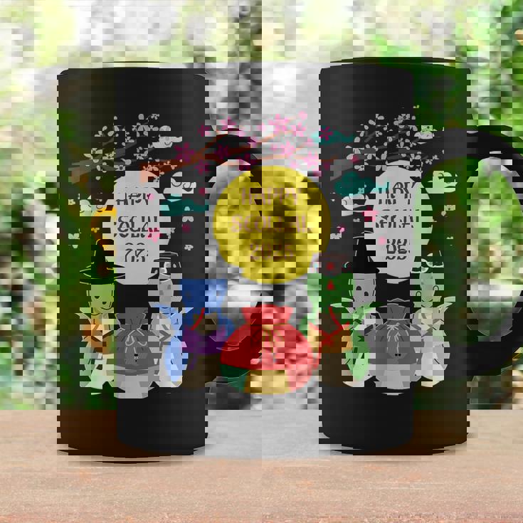 Happy Seollal 2025 Korean Lunar New Year Of The Snake Coffee Mug ...
