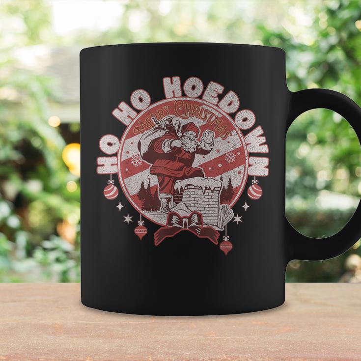Ho Ho Hoedown Santa Jingle Bells Retro Western Christmas Graphic Print ...