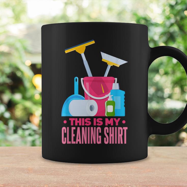 Housekeeping Cleaning Lady Humor Cleaning Graphic Print Coffee Mug ...