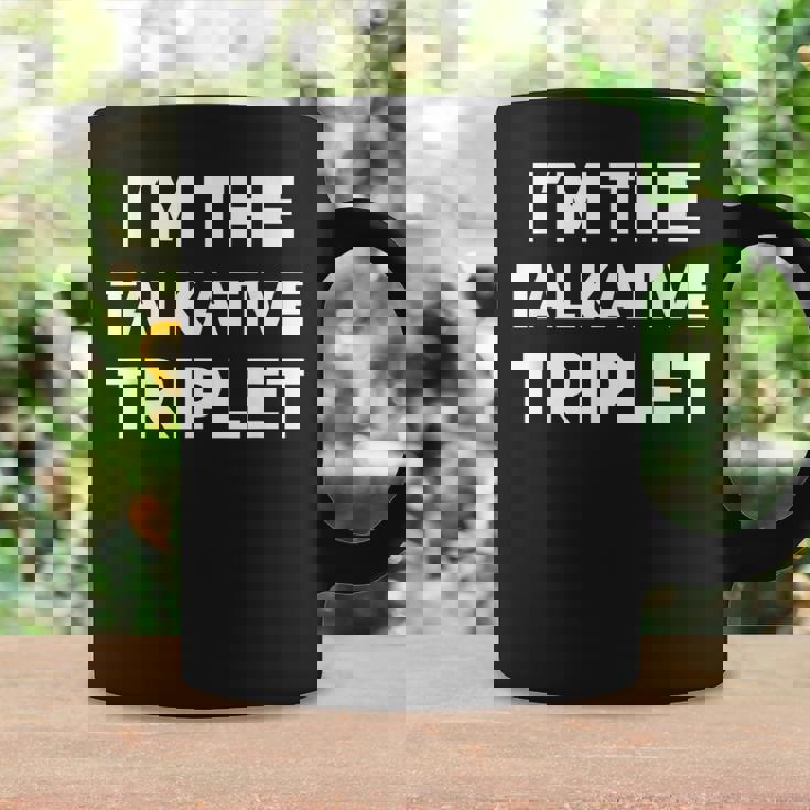 I'm The Talkative Triplet Matching Triplets Graphic Print Coffee Mug ...
