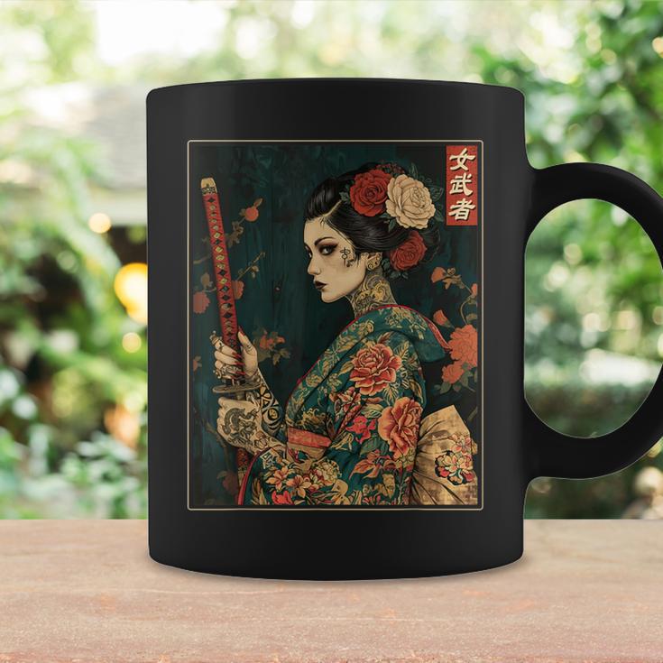 Japanese Gothic Samurai Art Woman With Katana Sword Graphic Print ...