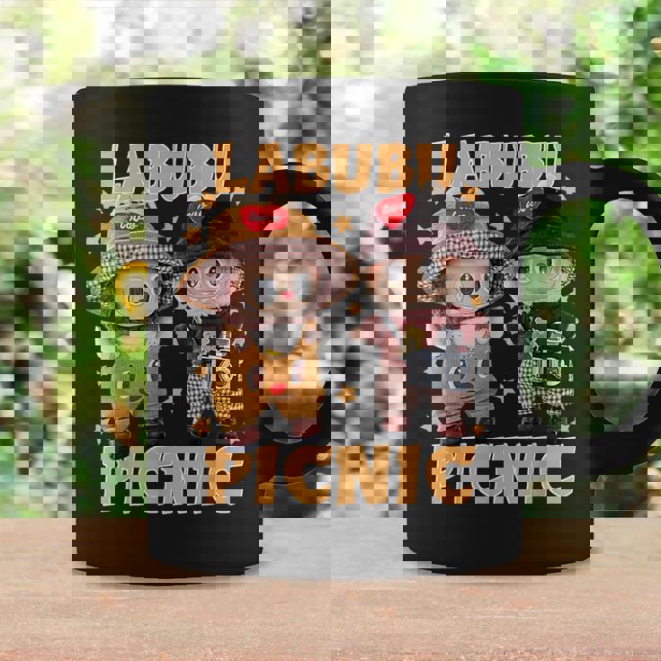 Labubu Cute Labubu Picnic And Friends Meme Graphic Print Coffee Mug ...