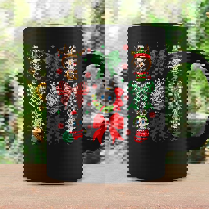 Merry Christmas Labubu Labubu Xmas Graphic Print Coffee Mug - Monsterry
