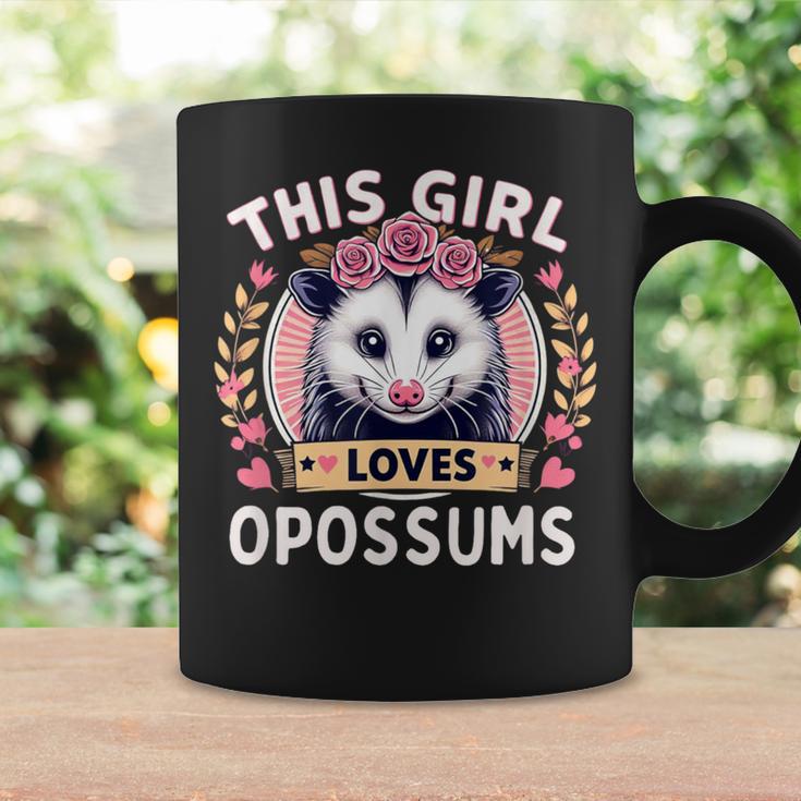 Opossum Girls Opossum Lover Opossums Coffee Mug - Monsterry