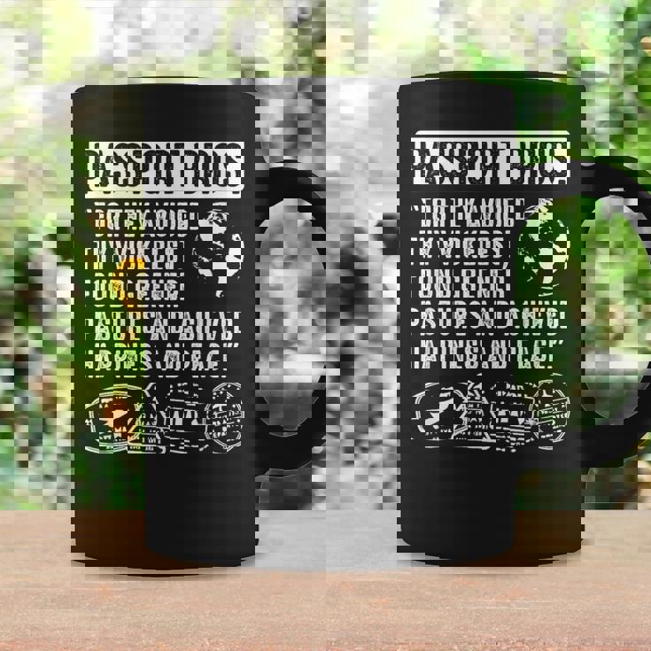 Passport Bros Passport Brothers Meme Graphic Print Coffee Mug - Monsterry