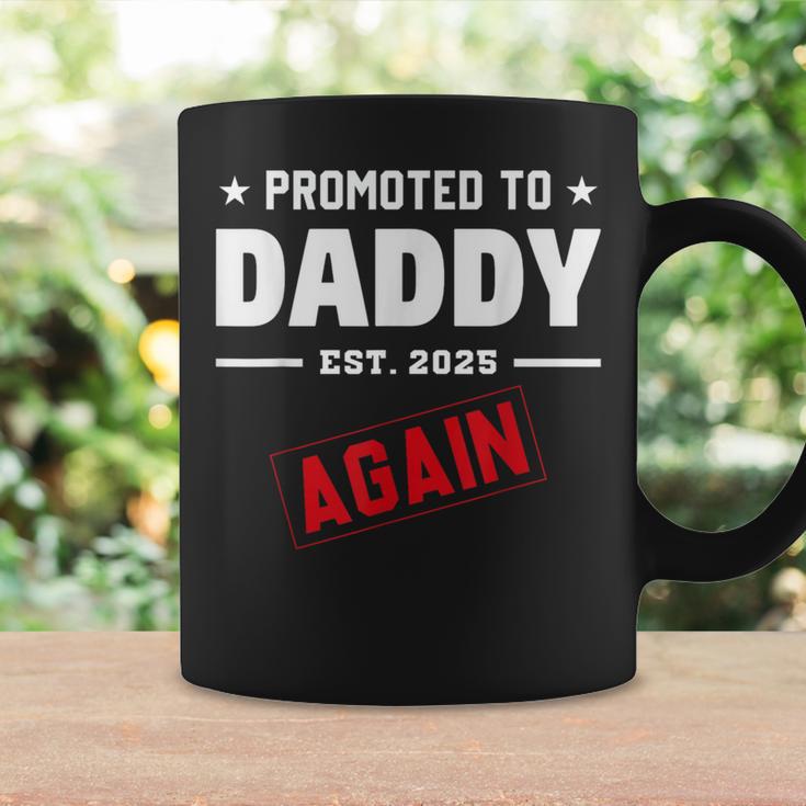Promoted To Daddy Again Est 2025 First Time Dad Soon To Be Graphic ...
