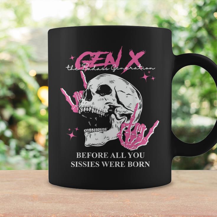 Retro Gen X The Badasss Generation Before All You Sissies Coffee Mug ...