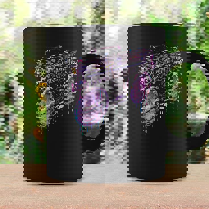 Retro Ghetto Blaster Boom Box 80's 90's Hip Hip Rap Graphic Print ...